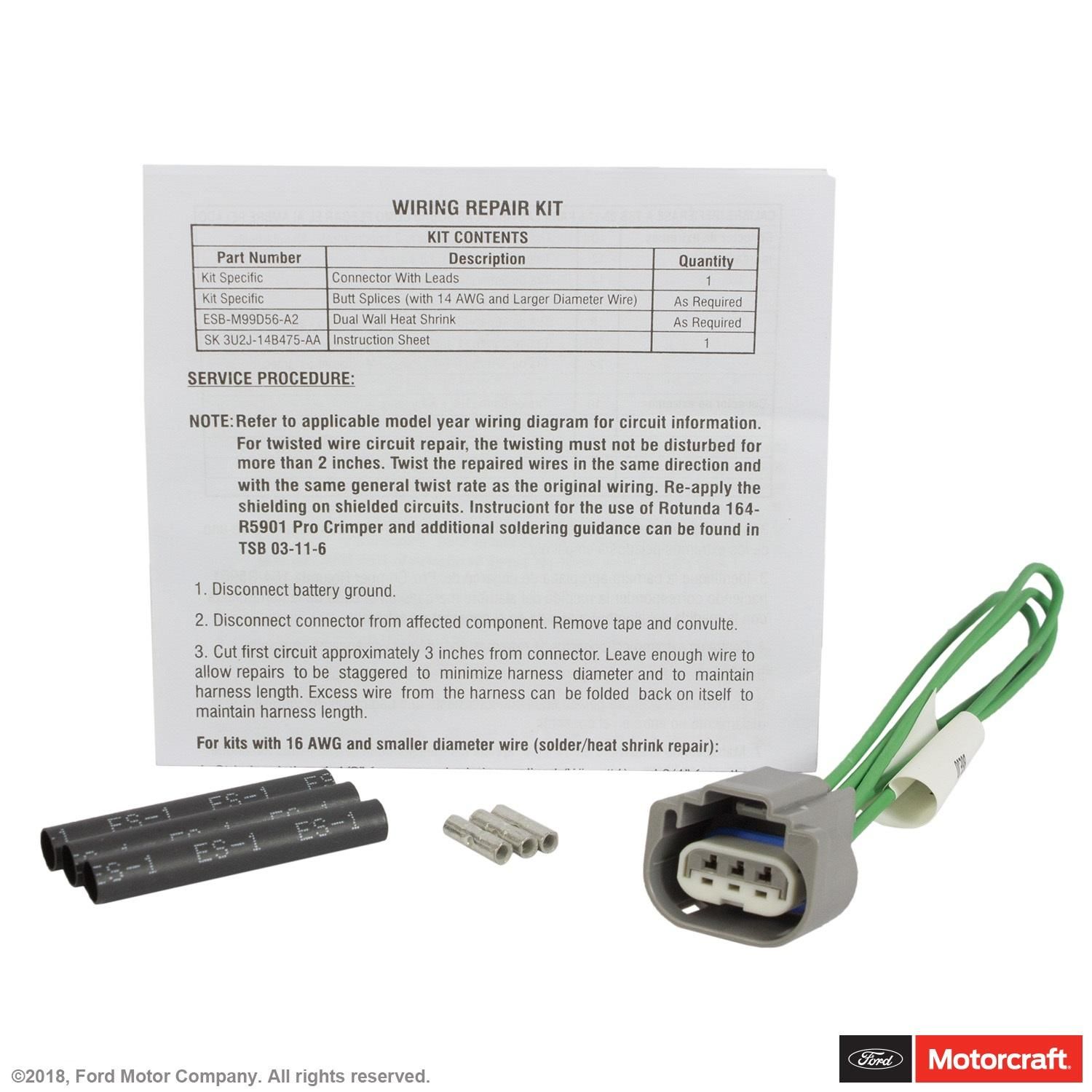 Motorcraft Sensor WPT-1499
