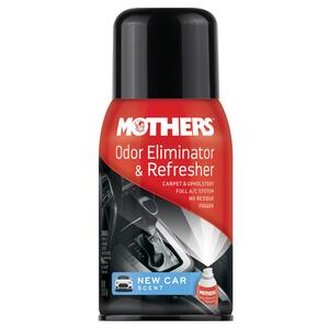 Mothers Odor Eliminator and Refresher New Car Scent Spray 2oz