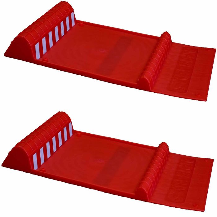 Maxsa Innovations PARK RIGHT Red Parking Mat 2 Piece