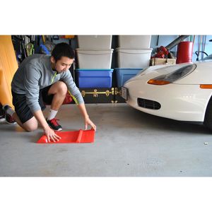 Maxsa Innovations PARK RIGHT Red Parking Mat