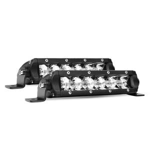 Nilight 7in 30W Spot LED Slim Light Bar 2 Piece