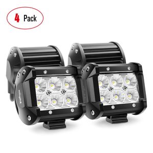 Nilight 4in 18 Watts Flood LED Light Pods 4 Piece
