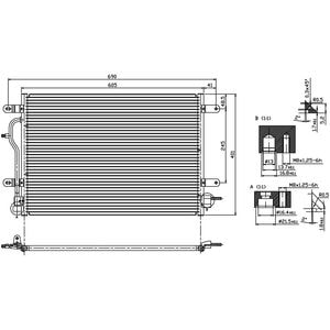 Nissens A/C Condenser 94583