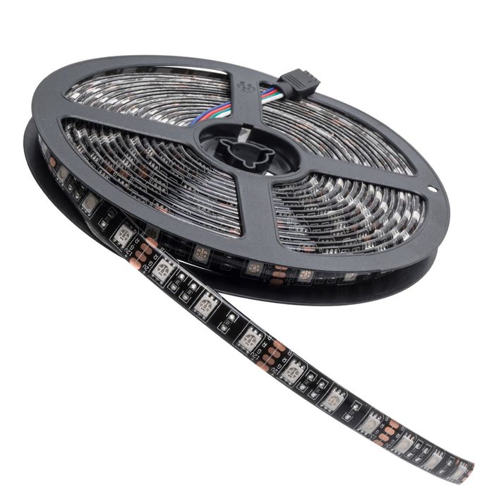 Oracle Lighting RGB Color Shift 12in Exterior Black Flex LED Strip