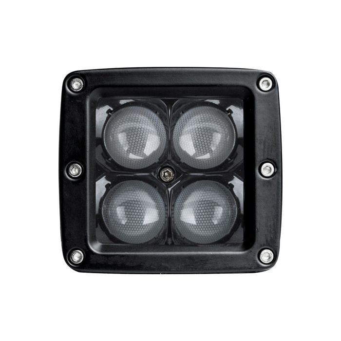 Oracle Lighting Black Series 3in 6,000K 20 Watts LED Square Spot/Flood Light