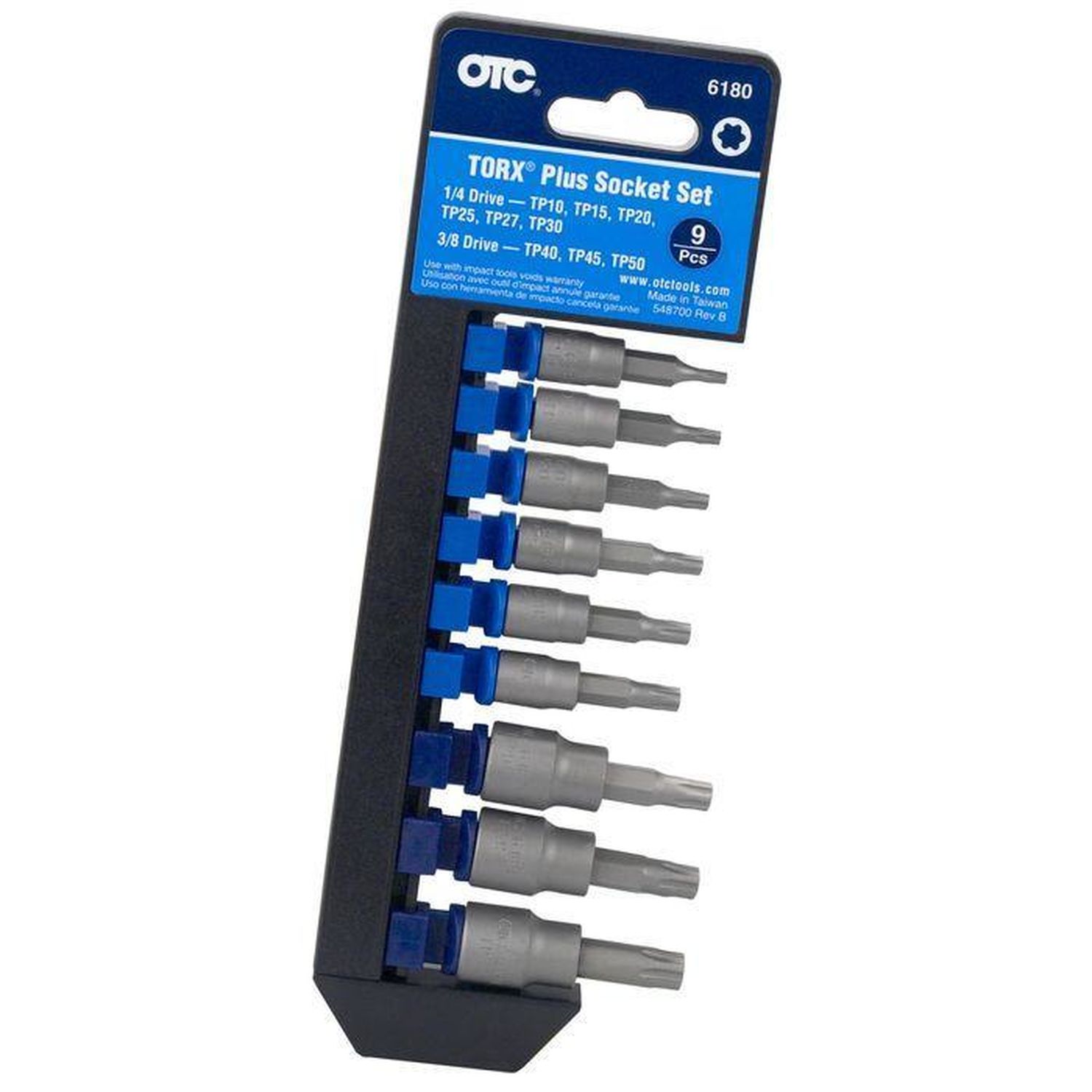 OTC TORX Plus Socket Set 9 Piece