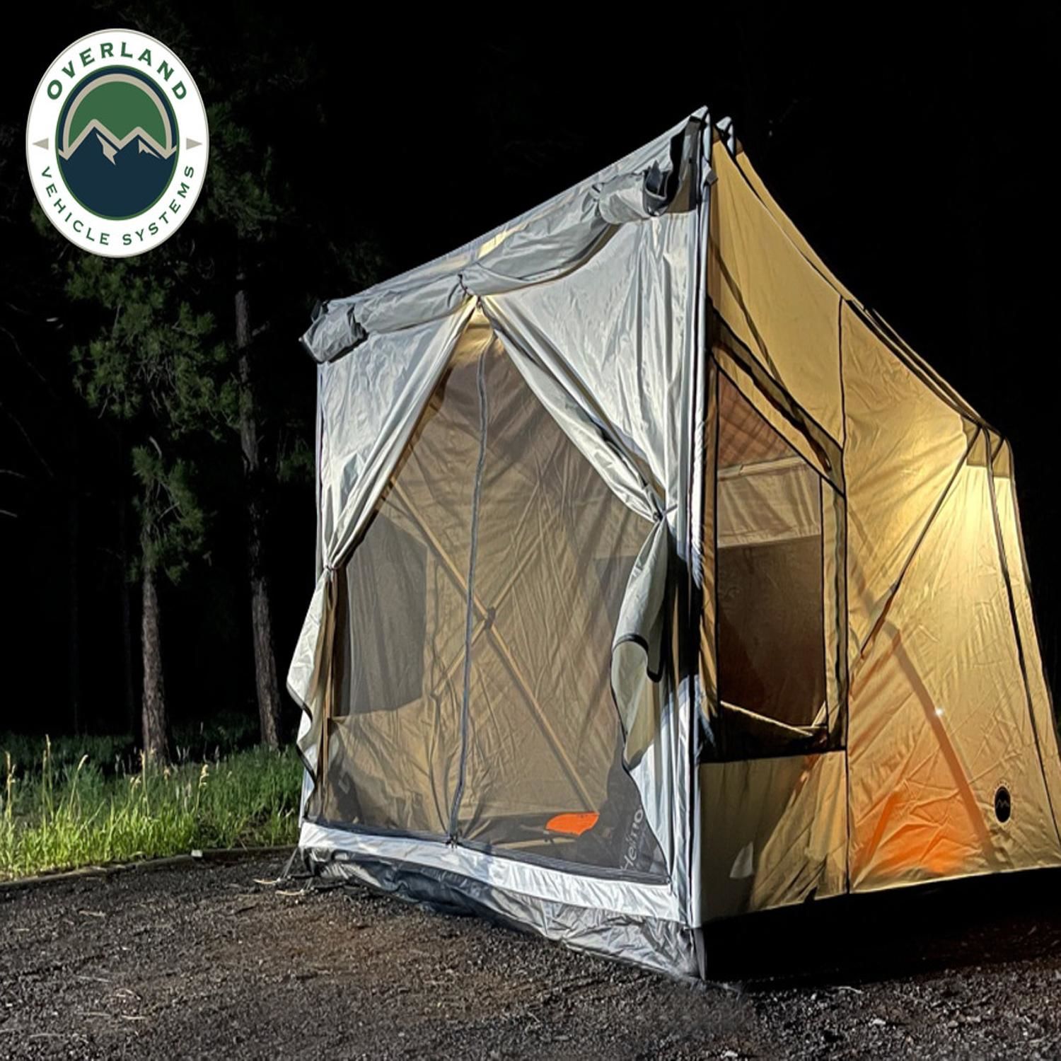 Overland Vehicle Systems Ground Tent Water Proof 420 Oxford 4 to 5 ...
