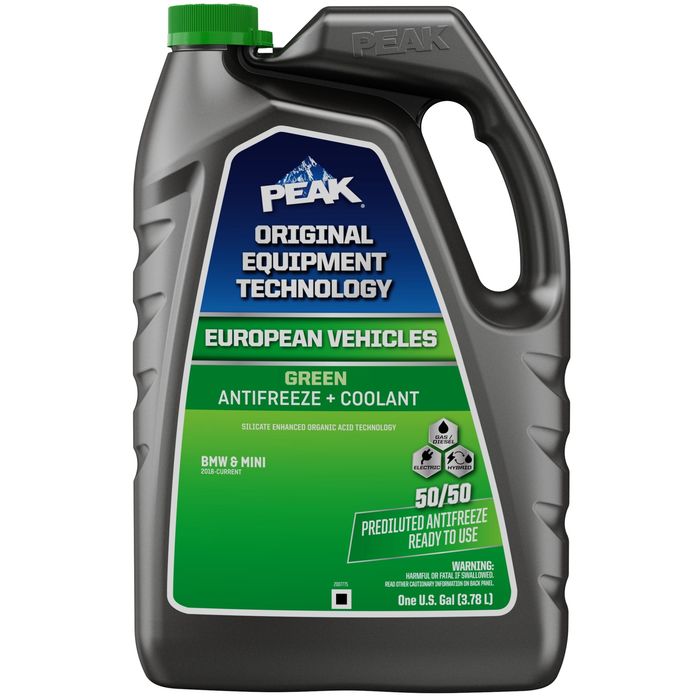 PEAK ORIGINAL EQUIPMENT TECHNOLOGY Green Engine Coolant and Antifreeze ...