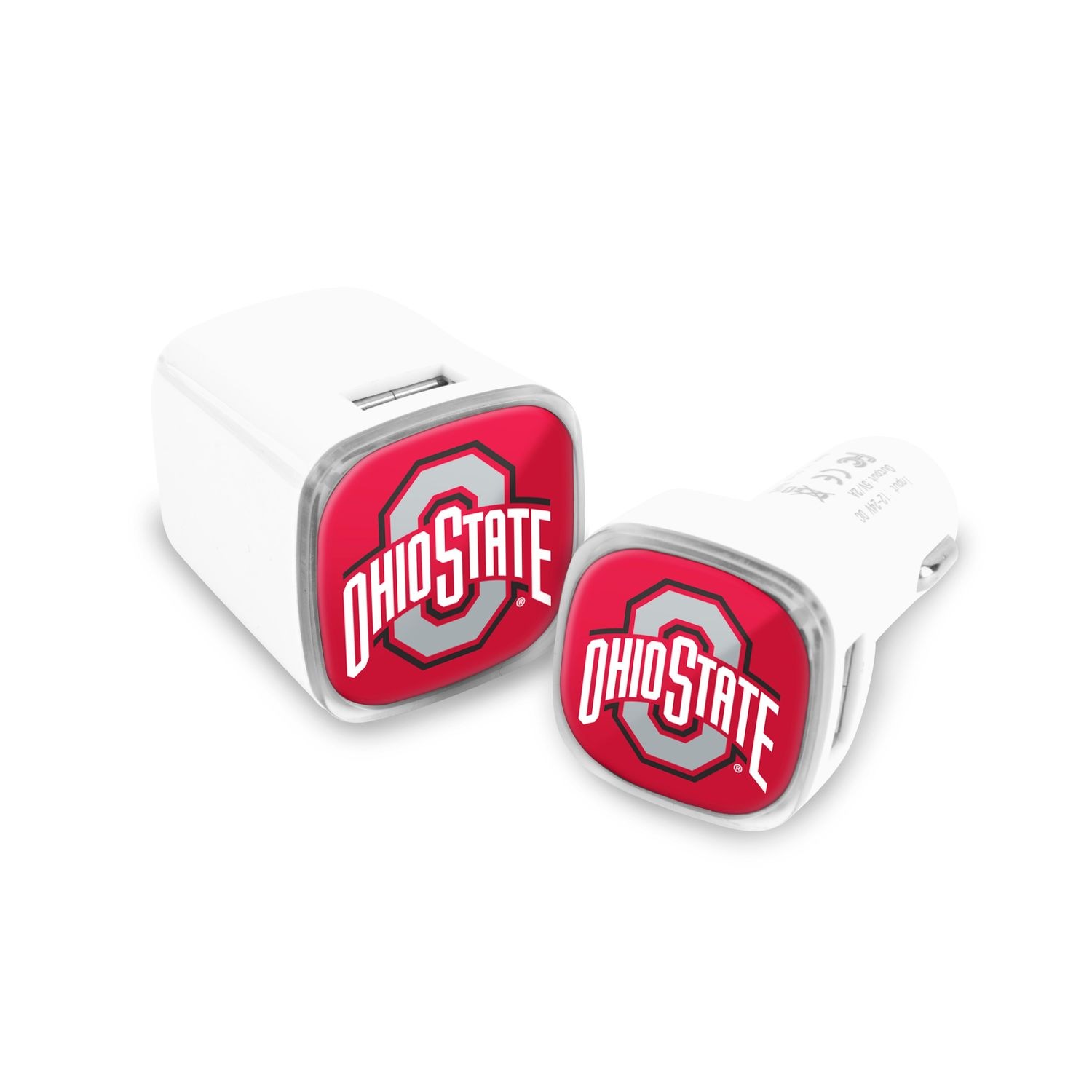 SOAR Car and Wall Charger 2 Pack - Ohio State