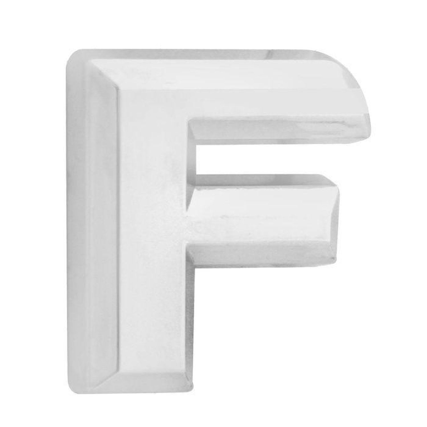 Pilot Chrome Letter F Emblem