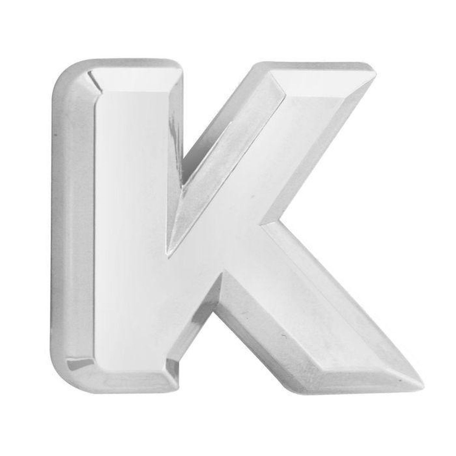 Pilot Chrome Letter K Emblem