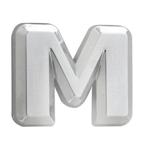 Pilot Chrome Letter M Emblem