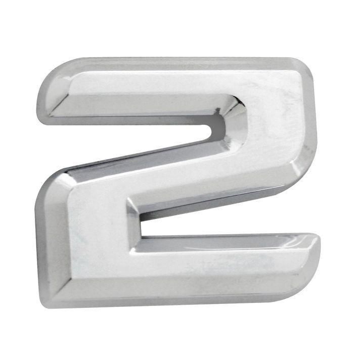 Pilot Chrome Number 2 Emblem