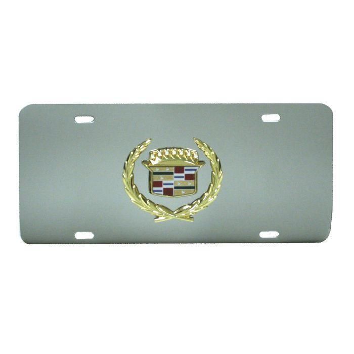 Pilot Gold Cadillac License Plate