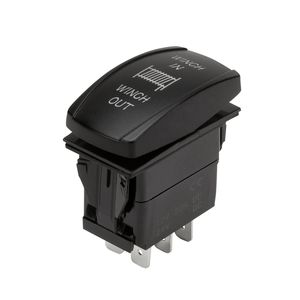 Pilot Blue Illuminated On-Off-On function Laser Etched Rocker Switch ...