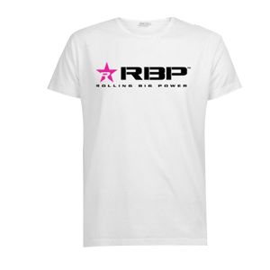RBP Large White With Pink Star Tee