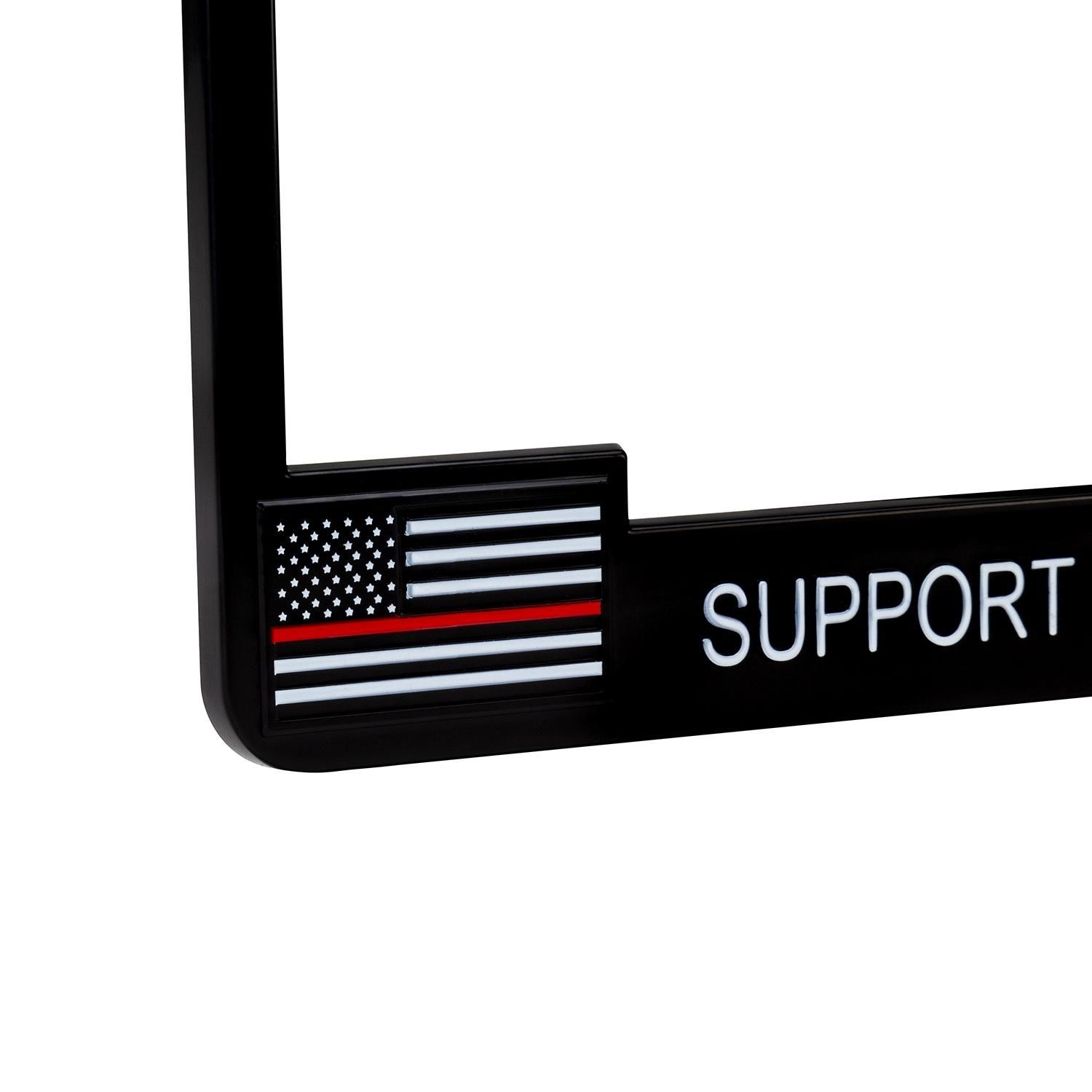 Pilot Fire Red First Responder Plate Frame