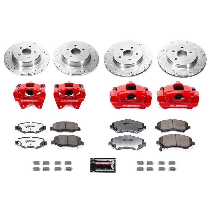 PowerStop Performance Disc Brake Upgrade Kit BBK-JK-002R