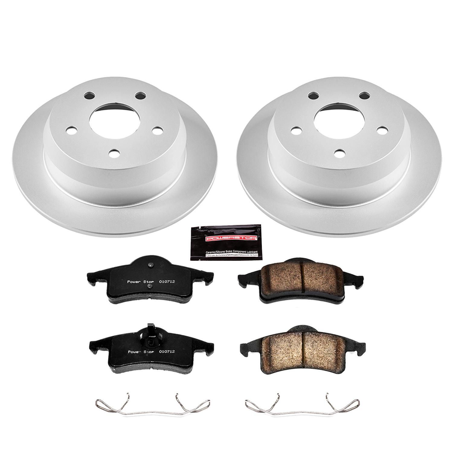Power Stop Performance Brake Pads Rotors Kit CRK2151