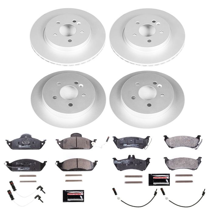 Euro-Stop Performance Brake Pads Rotors Kit ESK2833