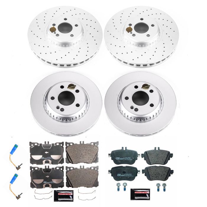 Euro-Stop Performance Brake Pads Rotors Kit ESK7987