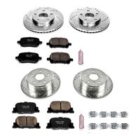 Toyota Camry Performance Brake Pads / Rotors Kit - Best Performance Brake Pads / Rotors Kit for ...