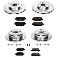 Toyota Camry Performance Brake Pads / Rotors Kit - Best Performance Brake Pads / Rotors Kit for ...