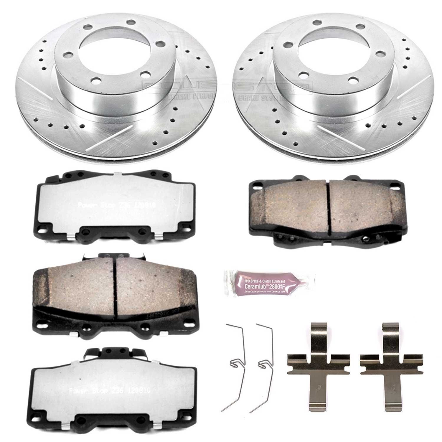 PowerStop Performance Brake Pads Rotors Kit K1236-36