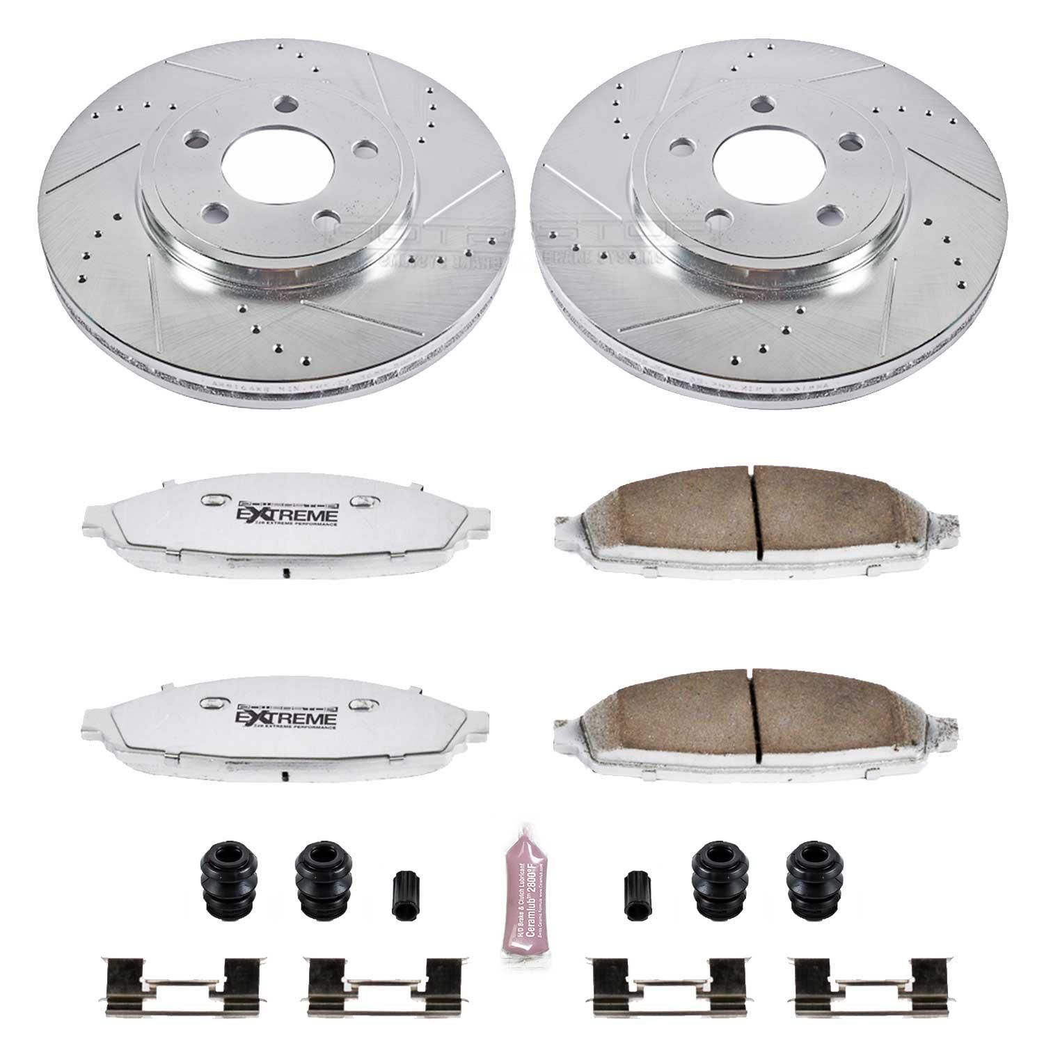 PowerStop Performance Brake Pads Rotors Kit K1364-26