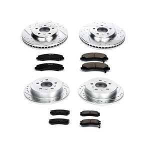PowerStop Performance Brake Pads Rotors Kit K1438
