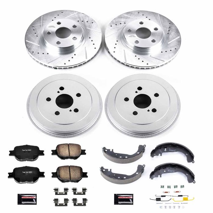 PowerStop Performance Brake Pad/Rotor-Drum/Shoe Kit K15464DK