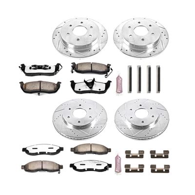 PowerStop Performance Brake Pads Rotors Kit K2443-36