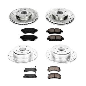 Toyota Camry Performance Brake Pads / Rotors Kit - Best Performance Brake Pads / Rotors Kit for ...
