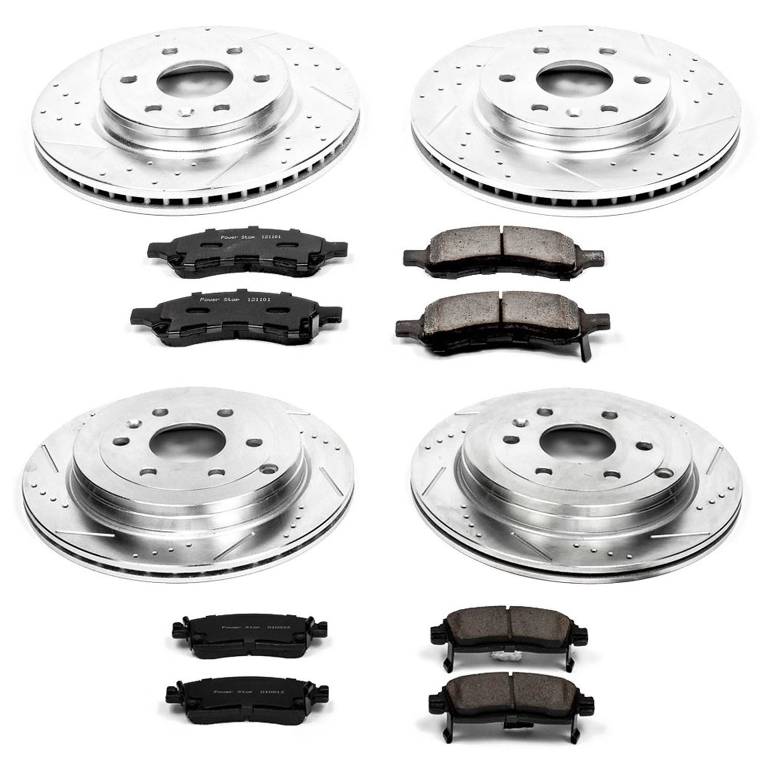 PowerStop Performance Brake Pads Rotors Kit K4466