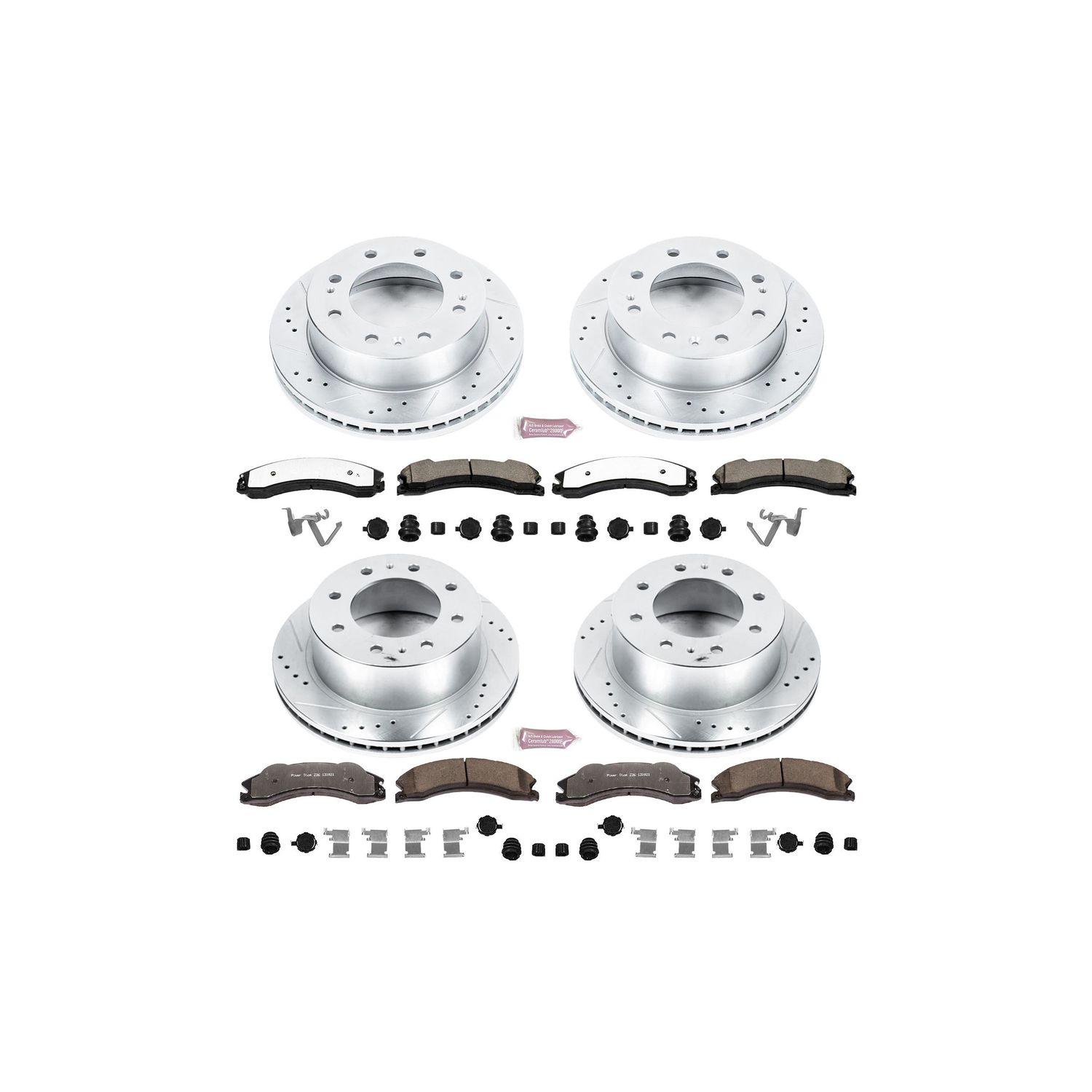 PowerStop Performance Brake Pads Rotors Kit K6259-36