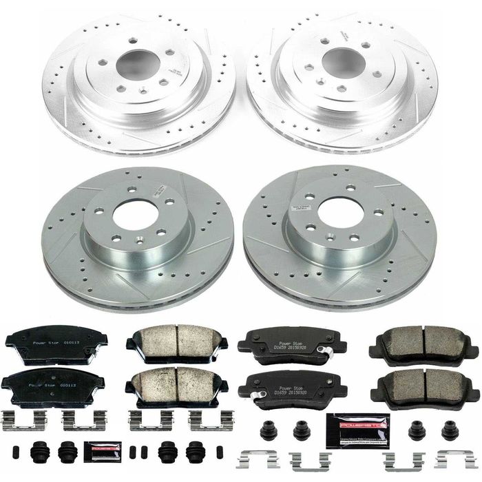PowerStop Performance Brake Pads Rotors Kit K6387