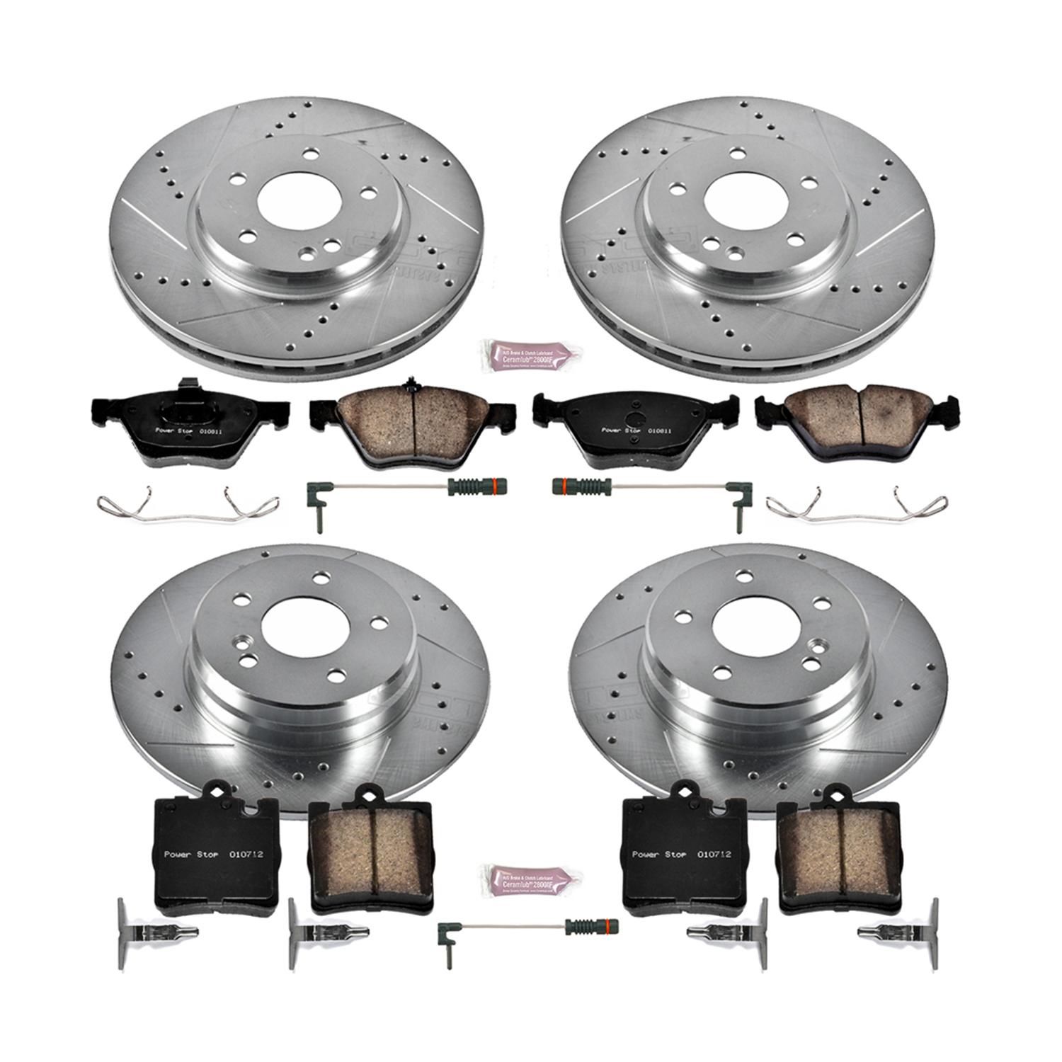 PowerStop Performance Brake Pads Rotors Kit K6700