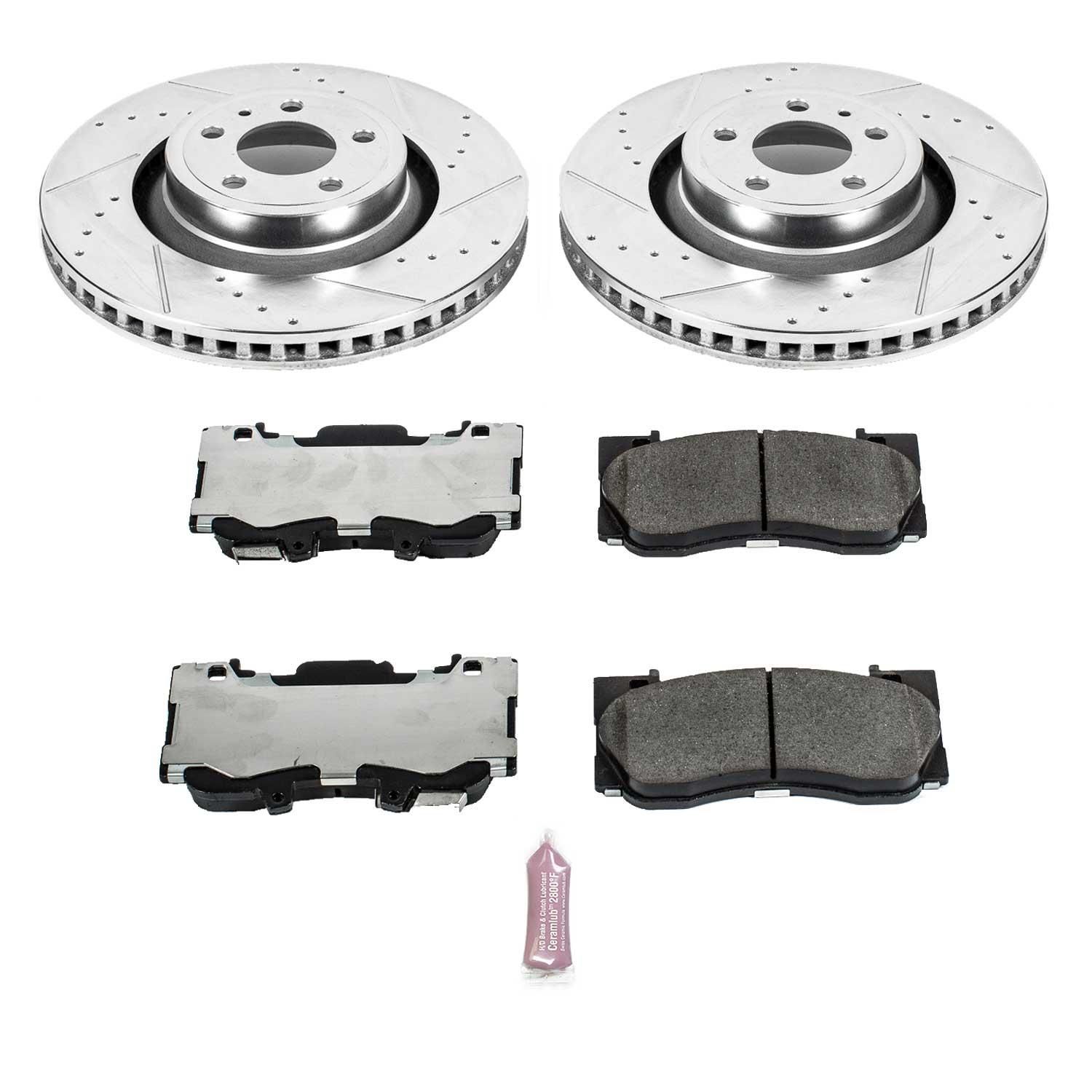 PowerStop Performance Brake Pads Rotors Kit K6806-26