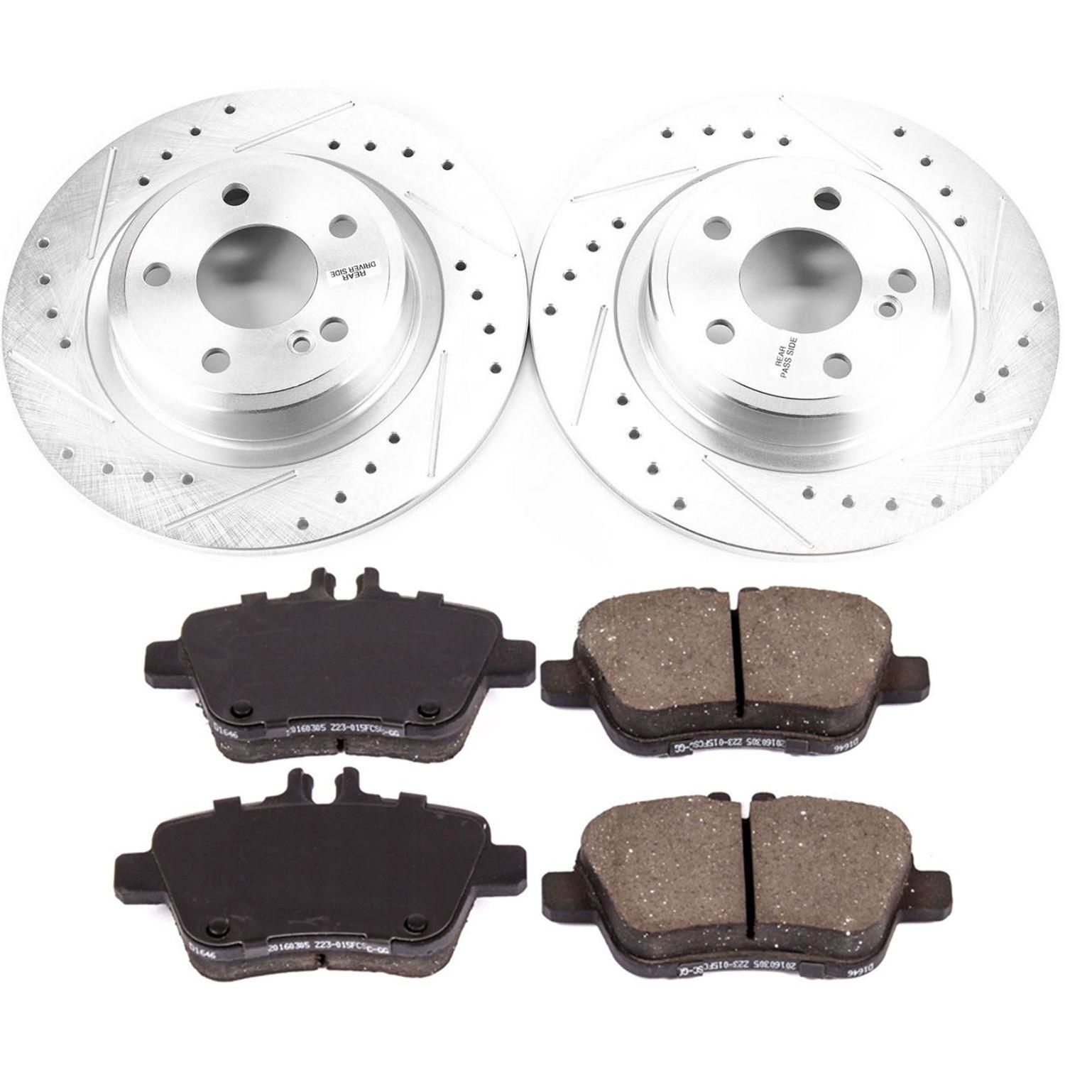 Power Stop Performance Brake Pads Rotors Kit K6894