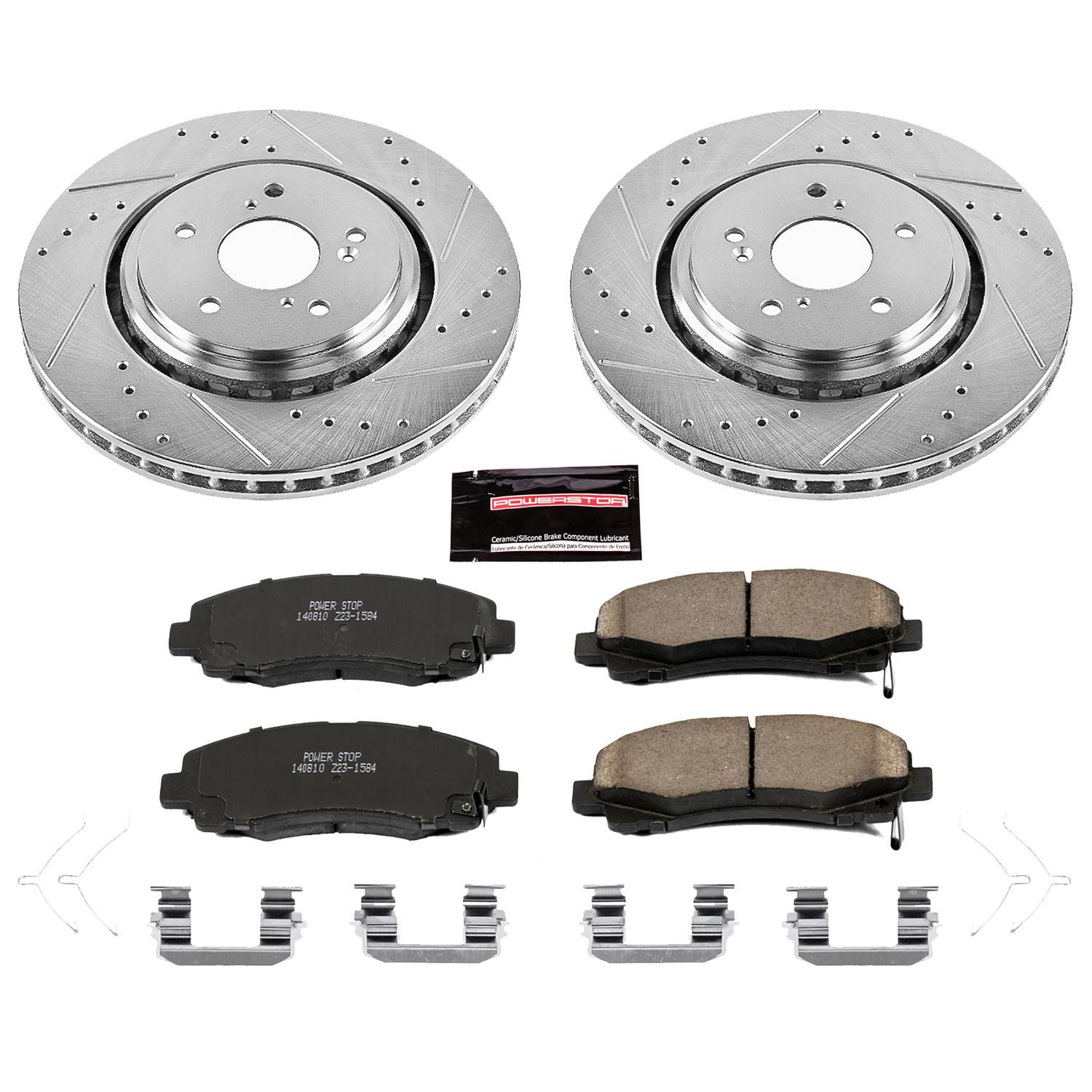 PowerStop Performance Brake Pads Rotors Kit K7214
