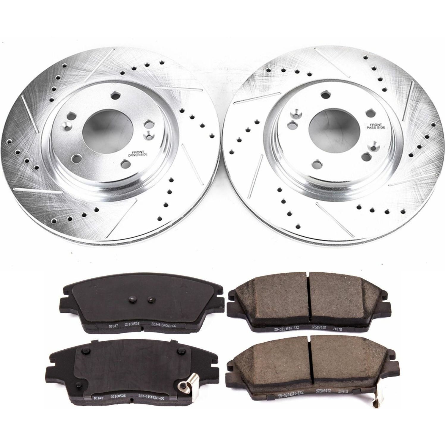 PowerStop Performance Brake Pads Rotors Kit K7355