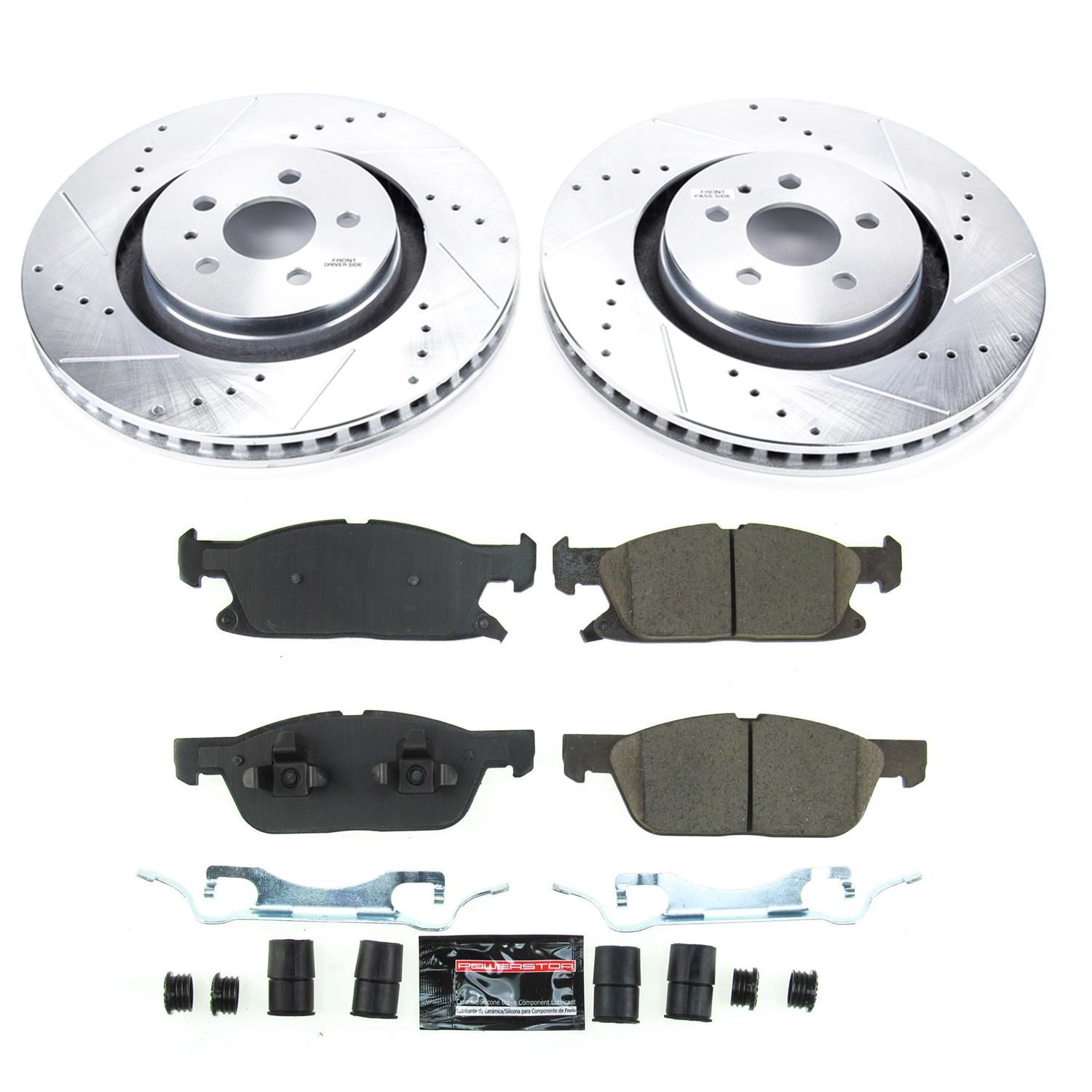 PowerStop Performance Brake Pads Rotors Kit K8321