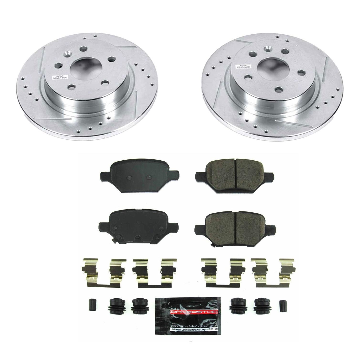 PowerStop Performance Brake Pads Rotors Kit K8488