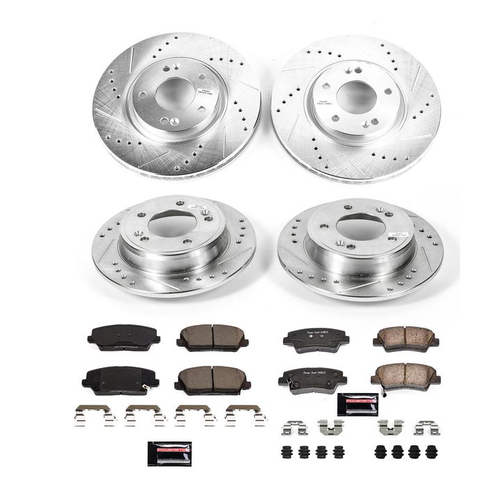 PowerStop Performance Brake Pads Rotors Kit K8890