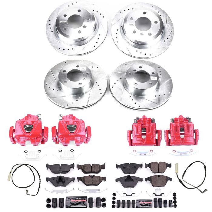 PowerStop Performance Brake Pads Rotors Kit KC4104