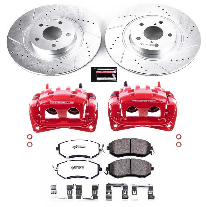 PowerStop Performance Brake Pads Rotors Kit KC6082A-26