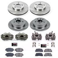Toyota Camry Performance Brake Pads / Rotors Kit - Best Performance Brake Pads / Rotors Kit for ...
