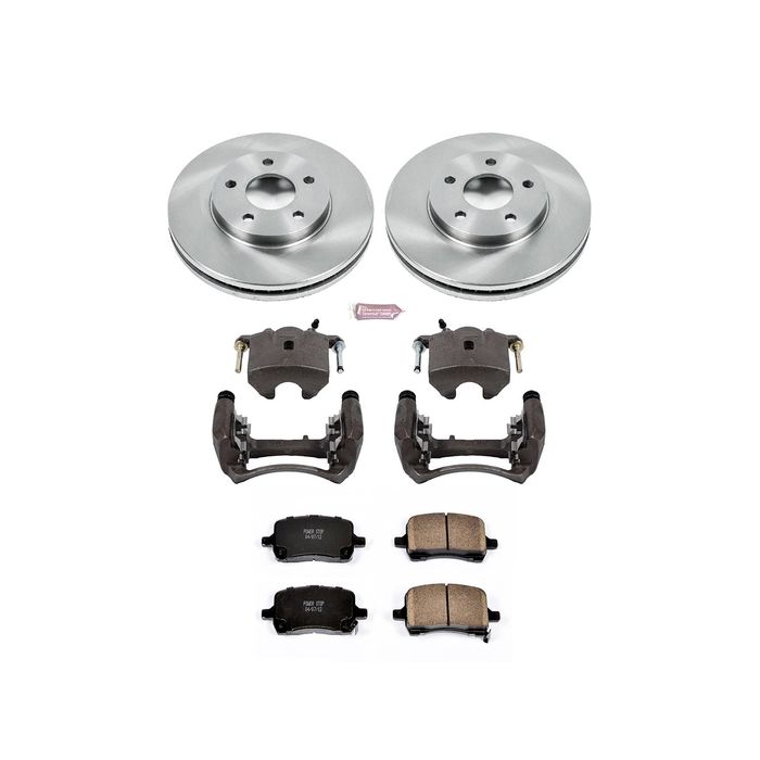 PowerStop Performance Brake Pads Rotors Kit KCOE1448