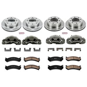 PowerStop Performance Brake Pads Rotors Kit KCOE2027
