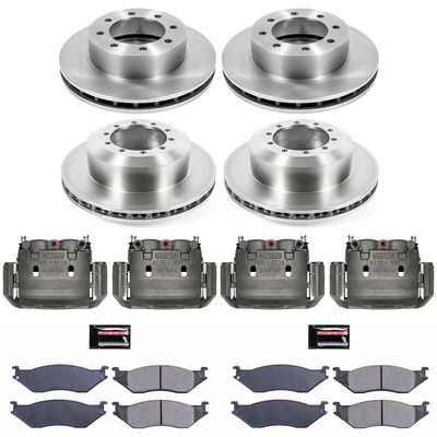 PowerStop Performance Brake Pads Rotors Kit KCOE4416